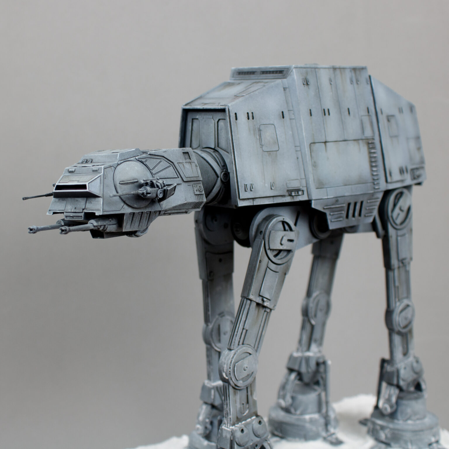 Star Wars At-At transport. Built and Painted Scale Model