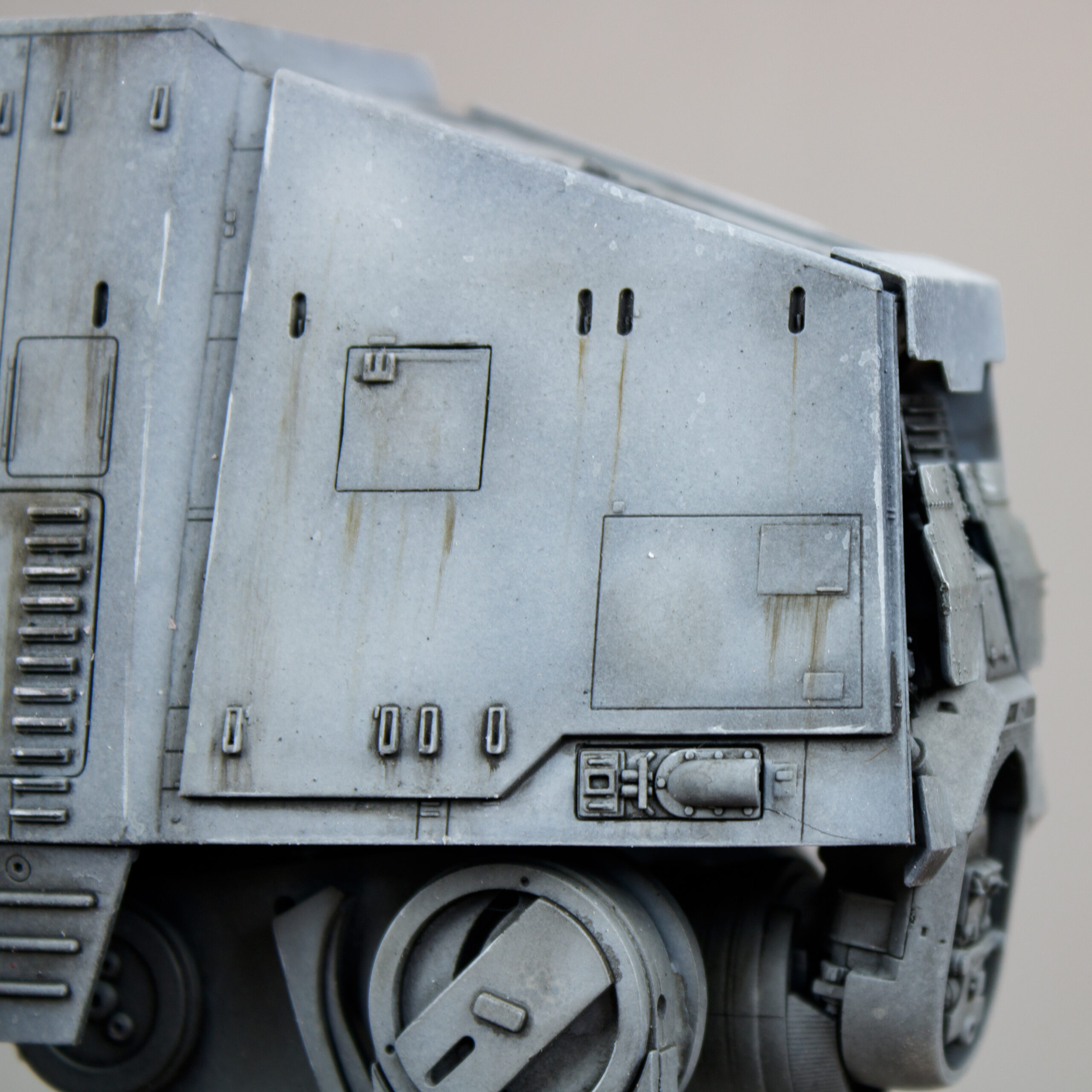 Star Wars At-At transport. Built and Painted Scale Model