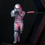 Dark Forces - Stormtrooper Figure Advancing and Firing his Blaster